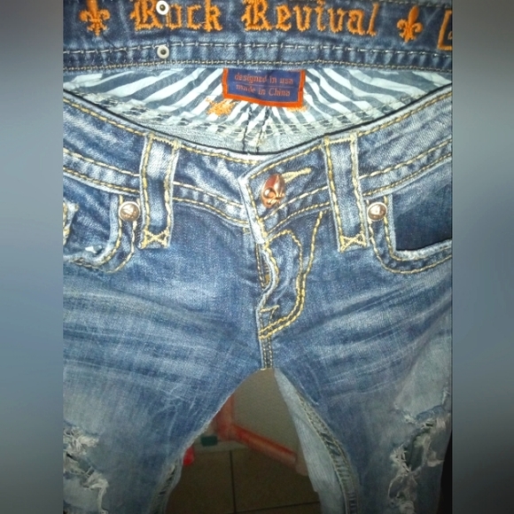 Rock Revival | Jeans | Rock Revival Ripped Torn Jeans | Poshmark